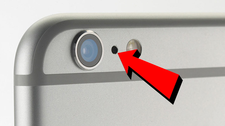 So this is what that little black dot on your phone is really meant for ...