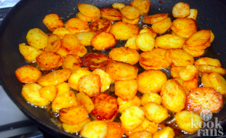 easy battered potato slices