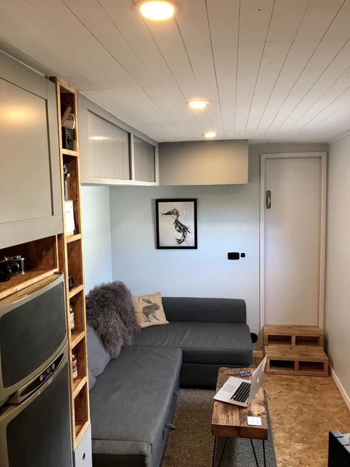 Young Woman Converts Old Truck into a Unique Mobile Home