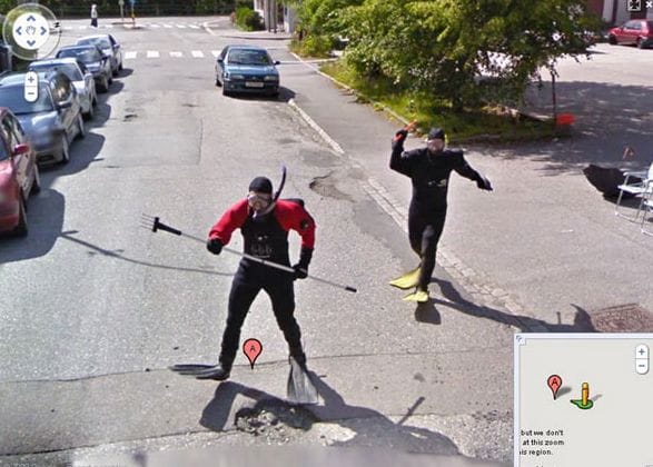 These are the 12 most bizarre photos on Google Street View